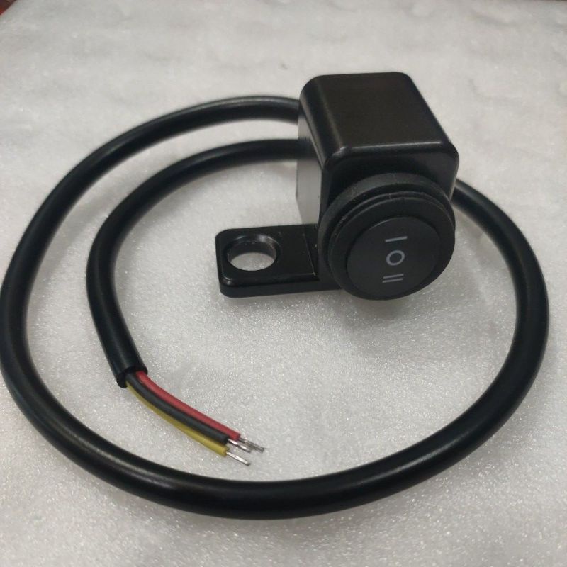 Jual Saklar Lampu Motor Spion On Off On Waterproof Saklar 2 Mode ...
