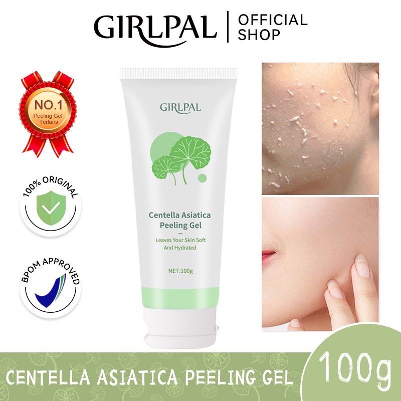 Jual GIRLPAL CENTELLA ASIATICA PEELING GEL 100gr | Shopee Indonesia