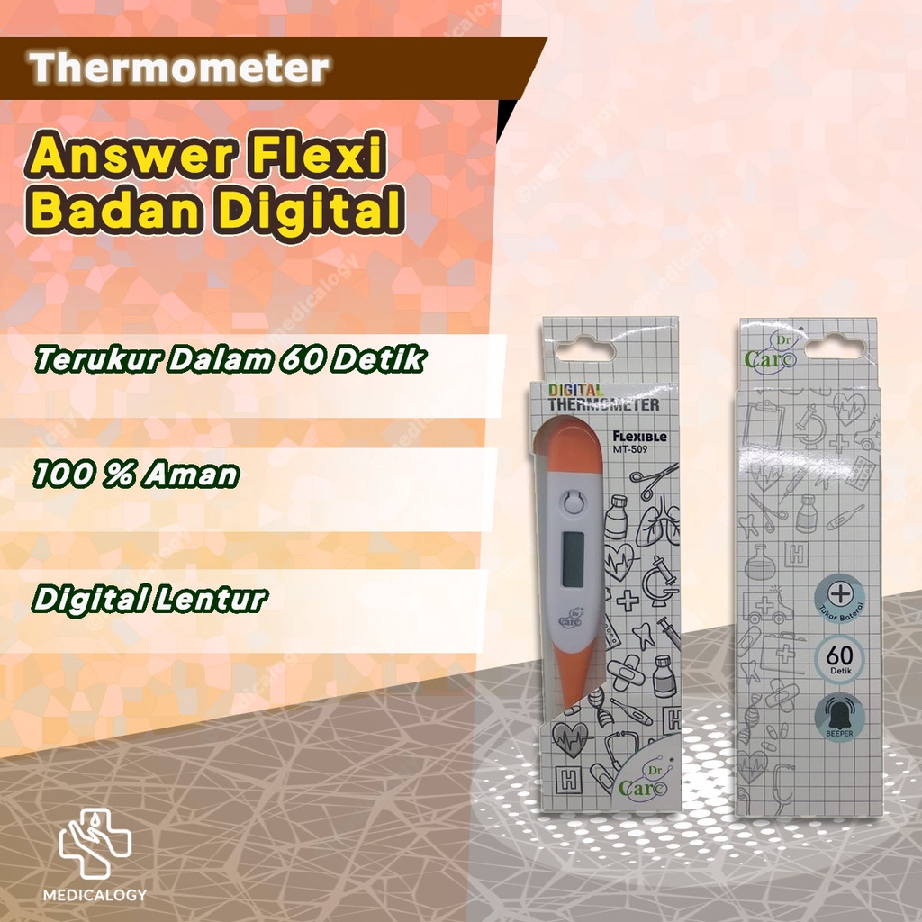 Jual ANSWER THERMOMETER FLEXI BADAN DIGITAL (THERMSCAN) | Shopee Indonesia