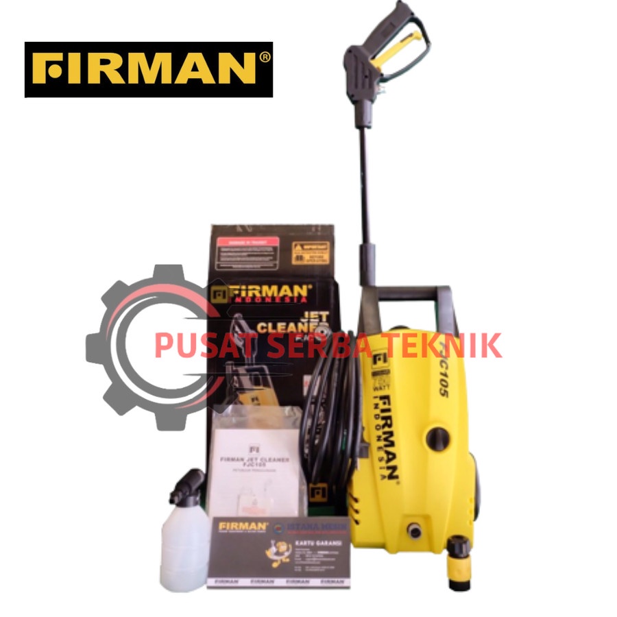 Jual FIRMAN Jet Cleaner FJC 105 Mesin Steam Motor Dan Mobil 750 WATT ...