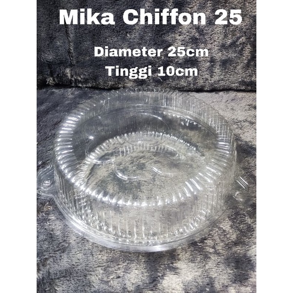 Jual Mika Chiffon 25 22 20 / Mika Bulat / Wadah Kue | Shopee Indonesia