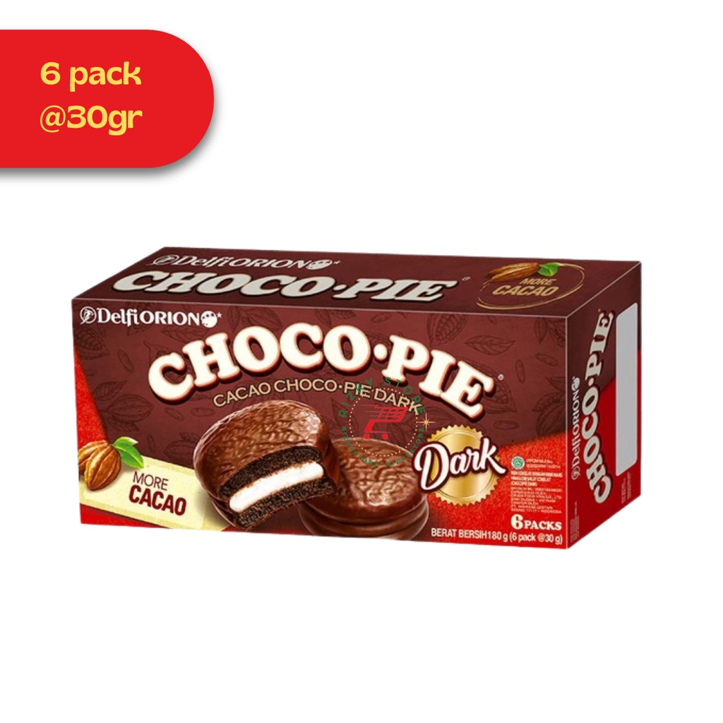 Jual CHOCO PIE MARSMALLOW BOX/DELFI ISI 6/LOTTE ISI 12 | Shopee Indonesia