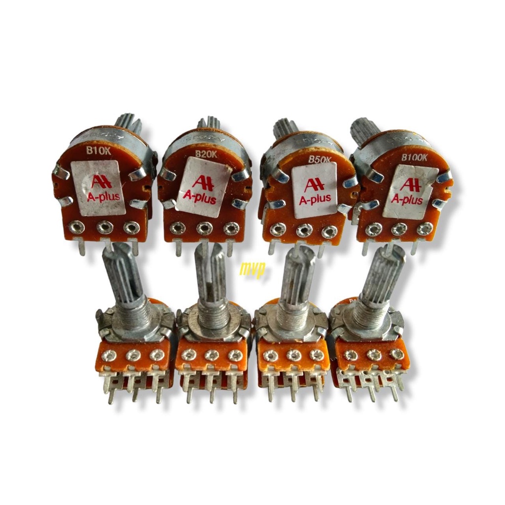 Jual potensio aplus Stereo 10k 20k 50k 100k pot Aplus stereo | Shopee Indonesia