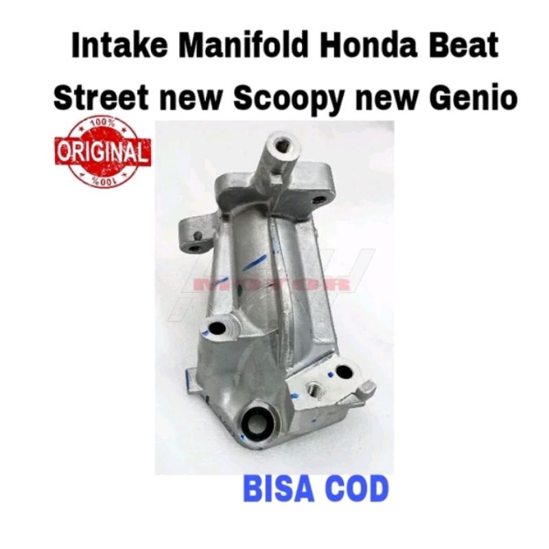 Jual Intek intake manifold Honda Beat street new Genio Scoopy new | Shopee Indonesia