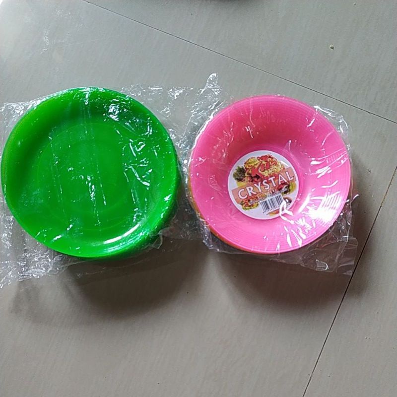 Jual Lepek Snack prasmanan 12 pcs selusin /Piring plastik kecil/Tatakan ...