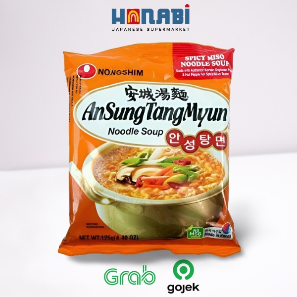 Jual Nongshim Ansung Tang Myun Noodle Soup 125g Made In Korea | Shopee ...