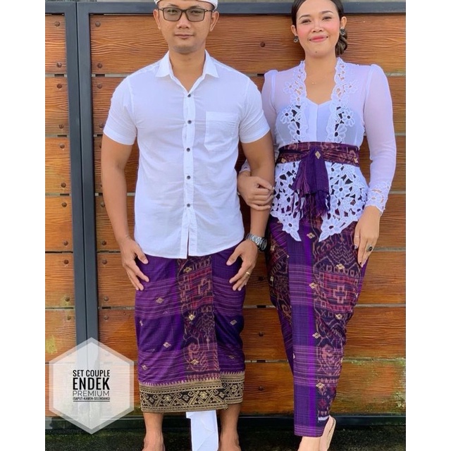 Jual SET COUPLE//KAMEN ENDEK COUPLE//KAMEN COUPLE BALI//KAMEN SAPUT ...