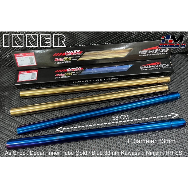 Jual As Shock Depan Inner Ninja R RR SS Gold Blue As 33mm Thailand ...