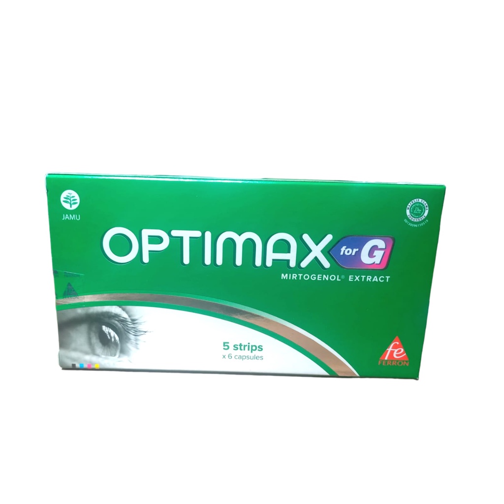 Jual Optimax for G isi 30 kapsul optimax for g | Shopee Indonesia