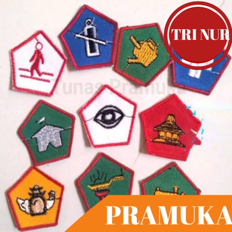 Jual TKK Wajib Utama Bordir Tanda Kecakapan Pramuka SMP Penggalang Ecer | Shopee Indonesia