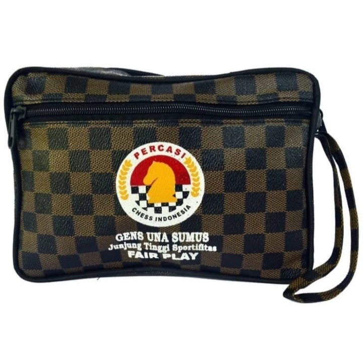 Jual Tas Bidak Catur Logo Percasi Tipe Duduk Motif Kulit | Shopee Indonesia