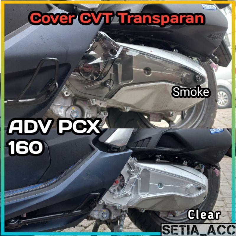 Jual Cover Tutup CVT PCX 160 ADV 160 TRANSPARAN Air Duct | Shopee Indonesia