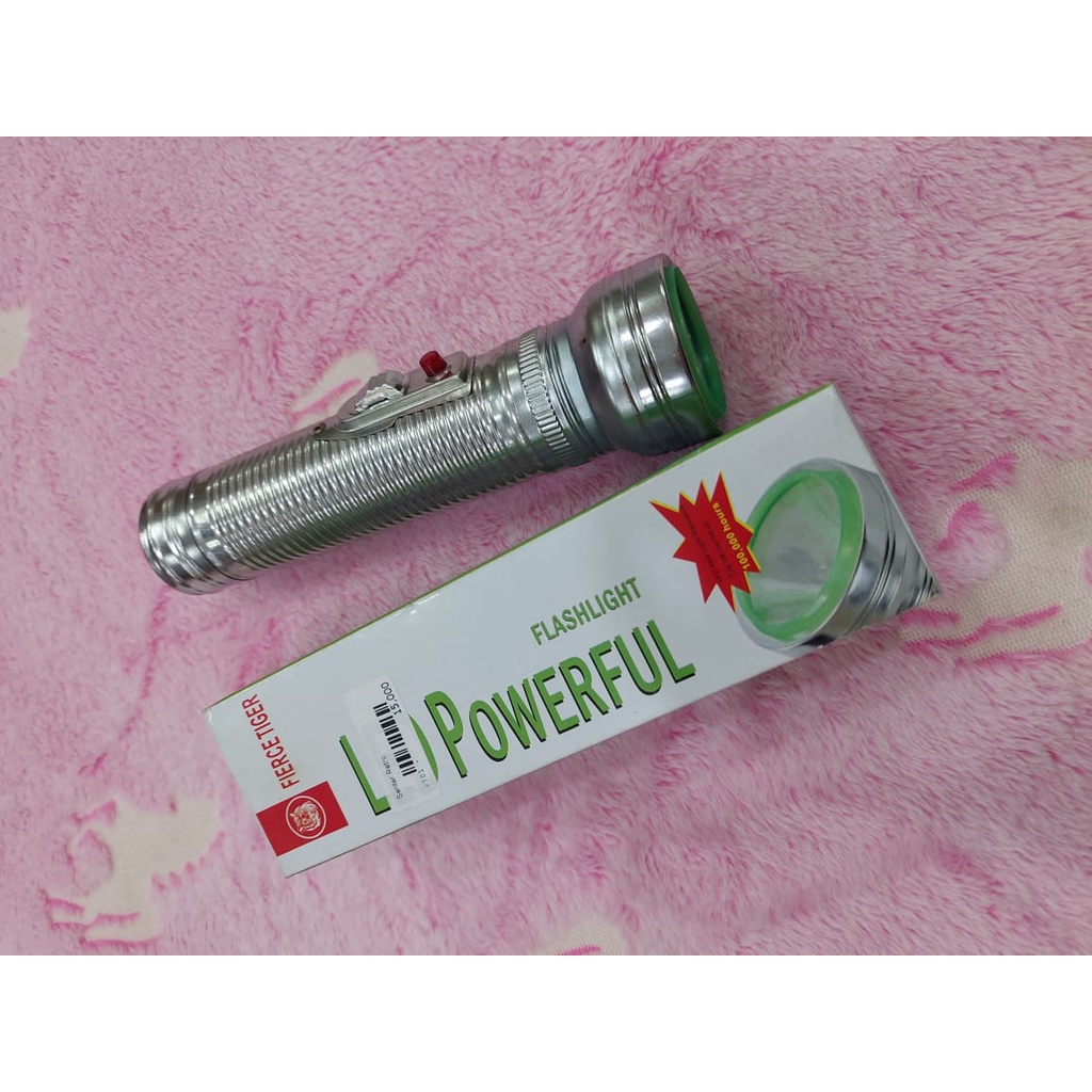 Jual Senter Retro | senter besi jadul LED 2 batu baterai terang lawas ...