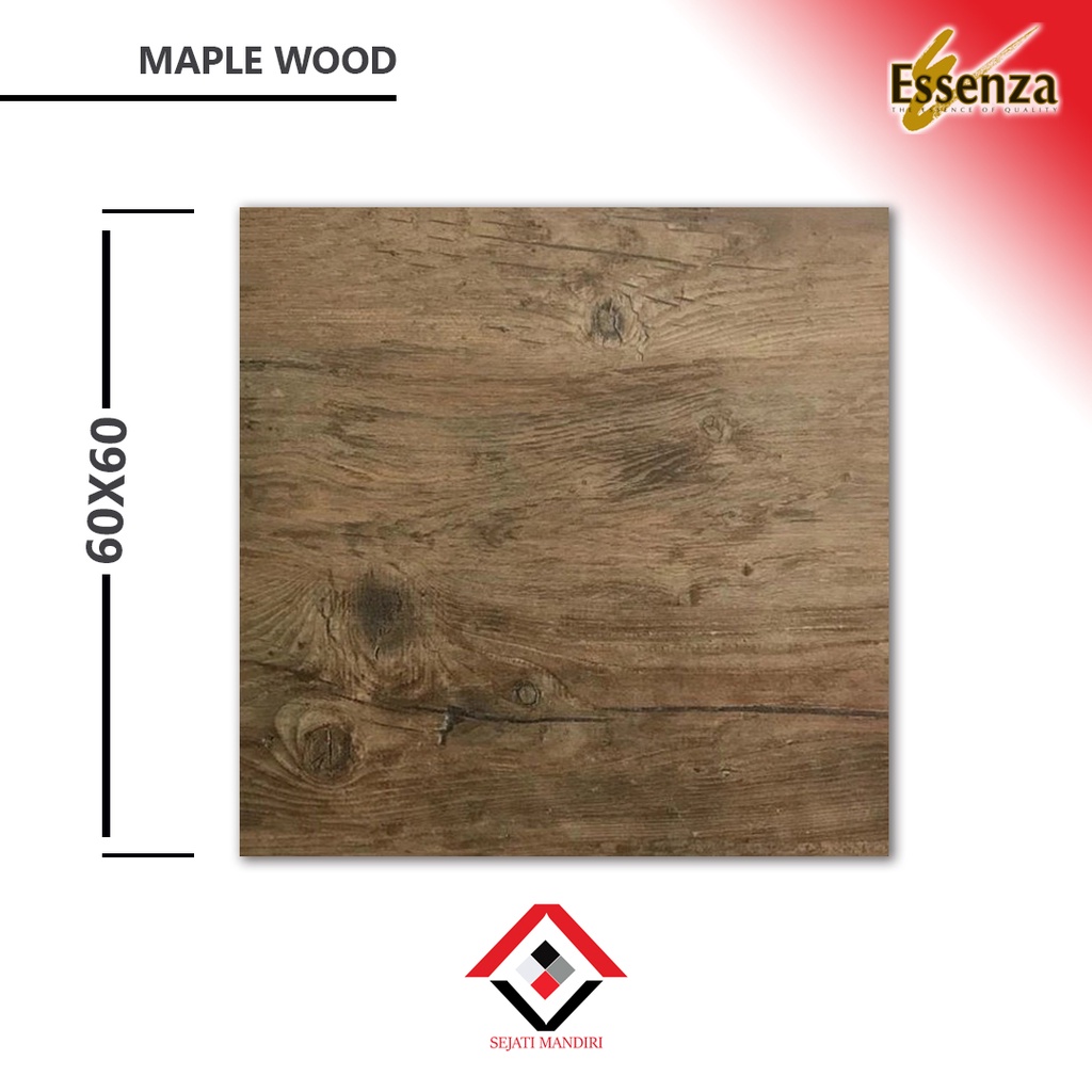 Jual Granit 60x60 - Motif Kayu - Essenza Maple Wood | Shopee Indonesia