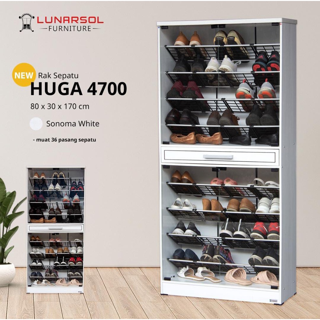 Jual Rak Sepatu Tinggi Pintu Kaca Minimalis Murah | Shopee Indonesia