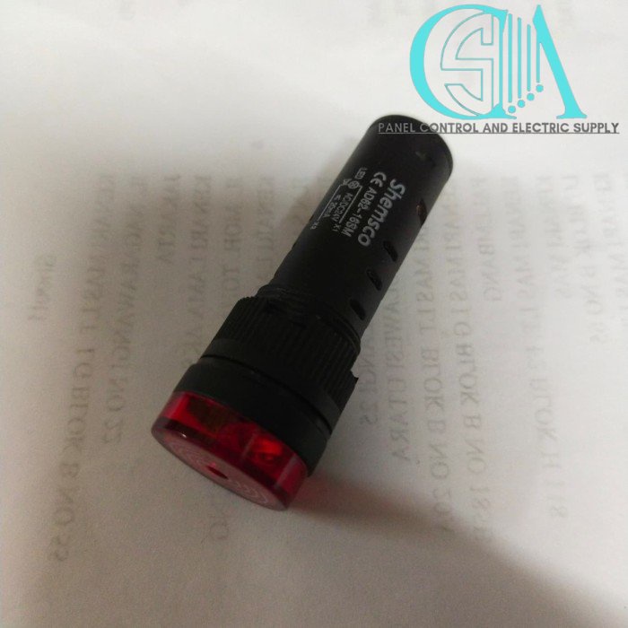 Jual buzzer lamp SCB-16-24 dia 16mm 24vdc | Shopee Indonesia