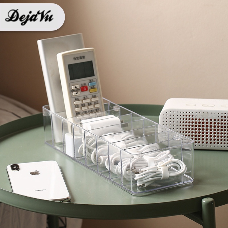 Jual Dejavu Tempat Penyimpanan Kabel Charger Storage Box Organizer Meja ...