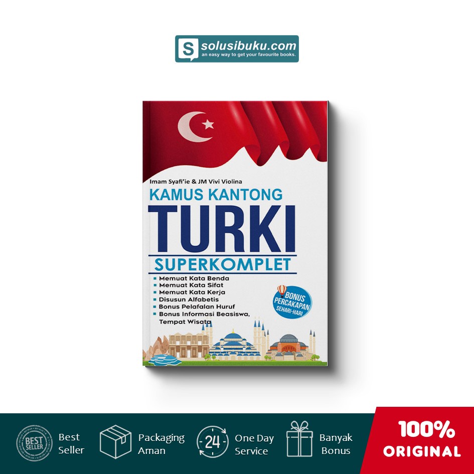 Jual Buku Kamus Kantong Turki Superkomplet (Charissa Publisher ...
