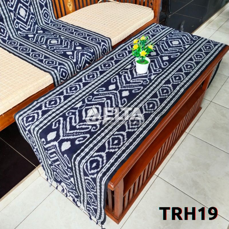 Jual taplak meja tenun etnik table Runner | Shopee Indonesia