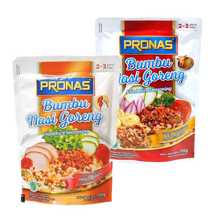 Jual Pronas Bumbu Nasi Goreng Ayam Pouch 110gr + Pronas Bumbu Nasi ...