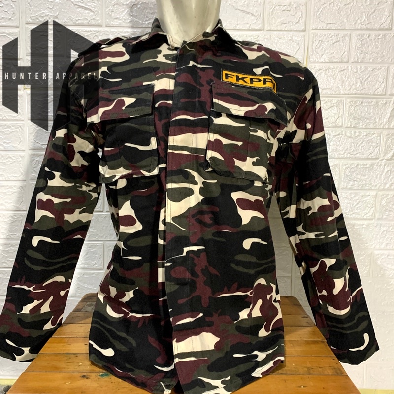 Jual Kemeja Loreng FKPPI - Kemeja PDL FKPPI - Seragam PDL FKPPI | Shopee Indonesia