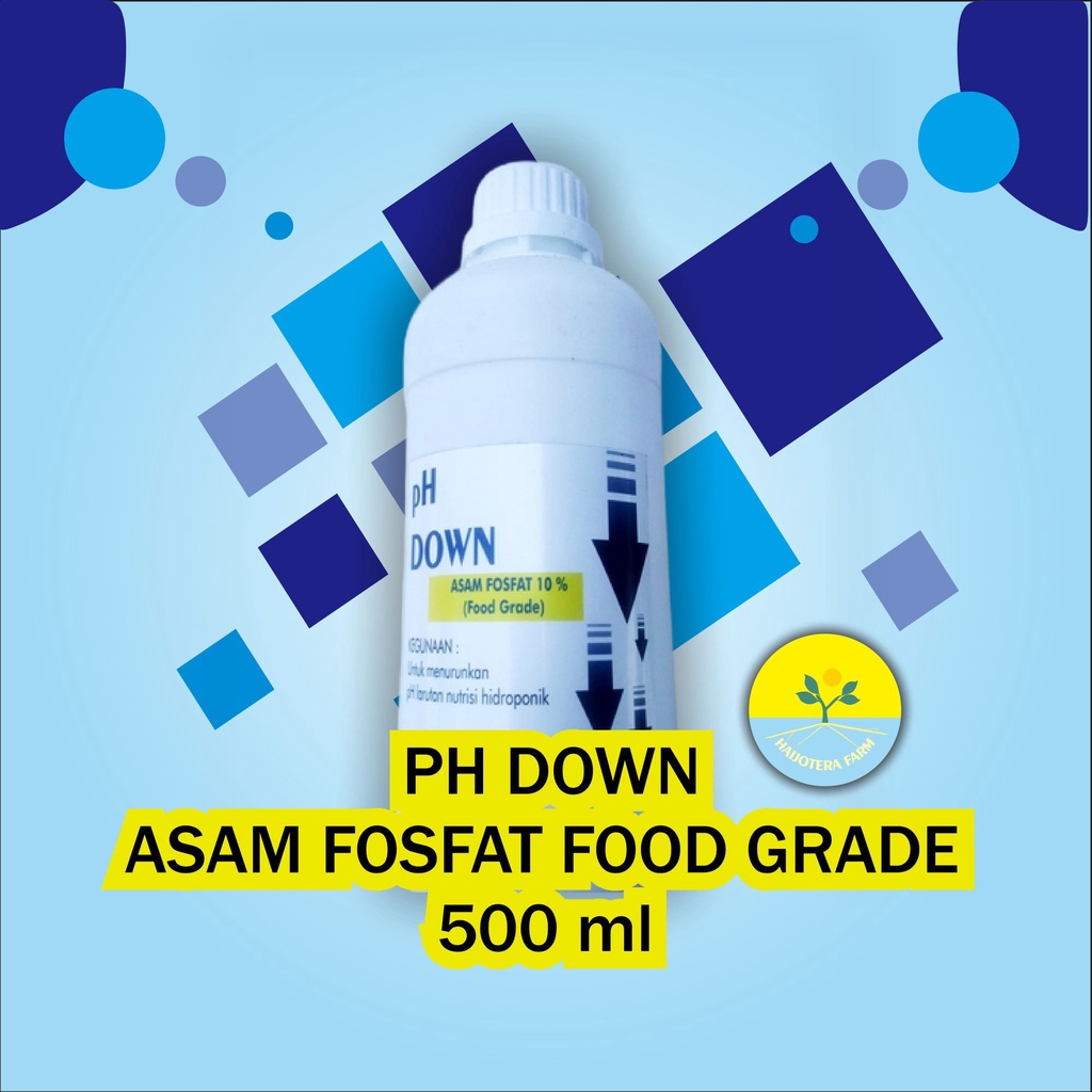 Jual pH Down Hidroponik 500 ml Asam Fosfat/Phosphoric Acid 10 % | Shopee Indonesia
