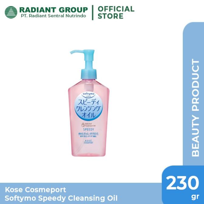 Jual Kose Cosmeport - Softymo Speedy Cleansing Oil 230 ml | Shopee Indonesia