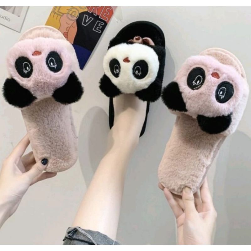 Jual SANDAL FUL BULU VARIASI BONEKA | Shopee Indonesia