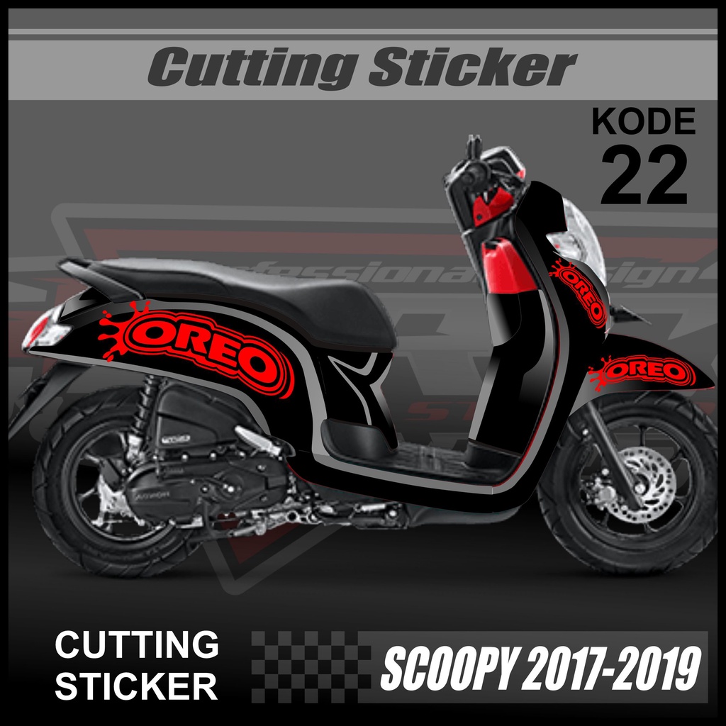 Jual Stiker Cutting Scoopy 2017-2019 - Cutting Motor Sticker Cutting ...