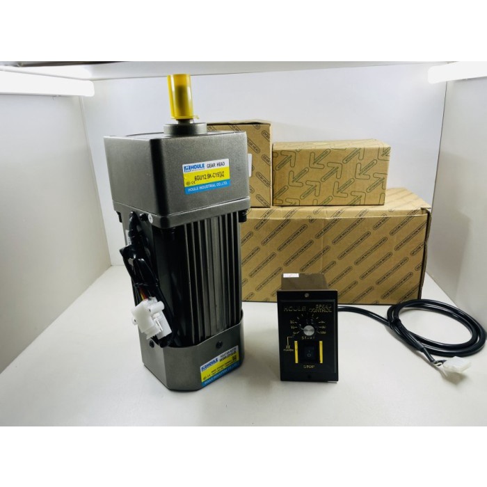 Jual Motor Listrik Speed Control Motor Gearbox 300W 220V 1 Phase - Gear ...