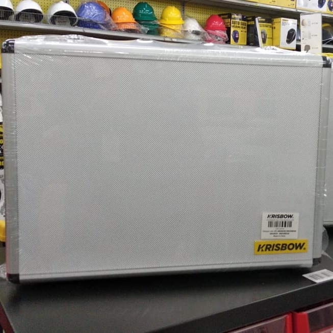 Jual Krisbow Tool Case Koper Aluminium 46x33x15.2 Cm - Silver | Shopee ...