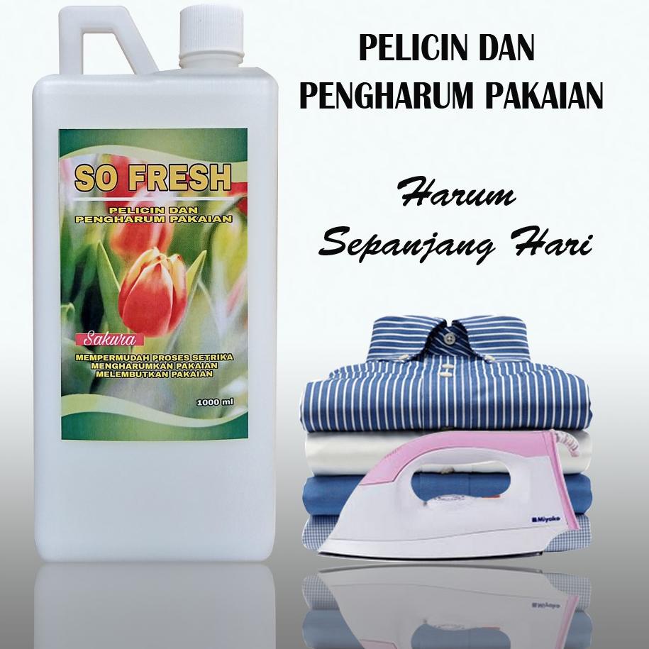 Jual New Product--SO FRESH PELICIN SETRIKA DAN PEWANGI PAKAIAN AROMA ...