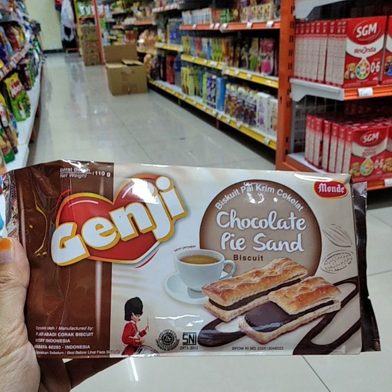 Jual Monde genji Choco pie sand | Shopee Indonesia