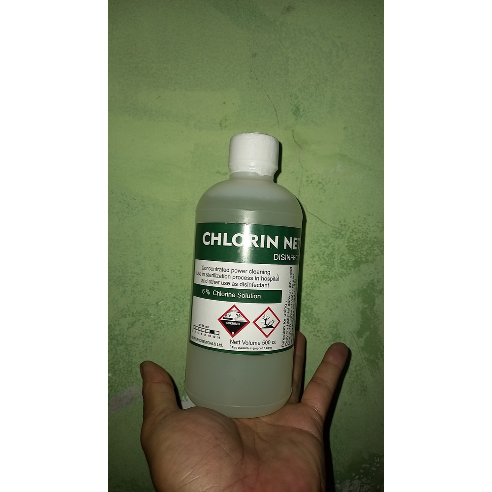 Jual NaOCl klorin disinfektan 500 ml | Shopee Indonesia
