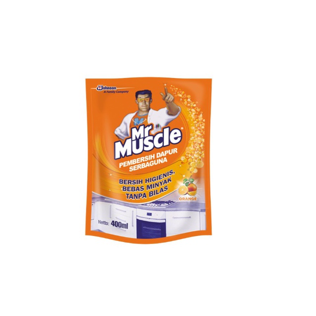 Jual GLADE MR.MUSCLE KITCHEN 400ML | Shopee Indonesia