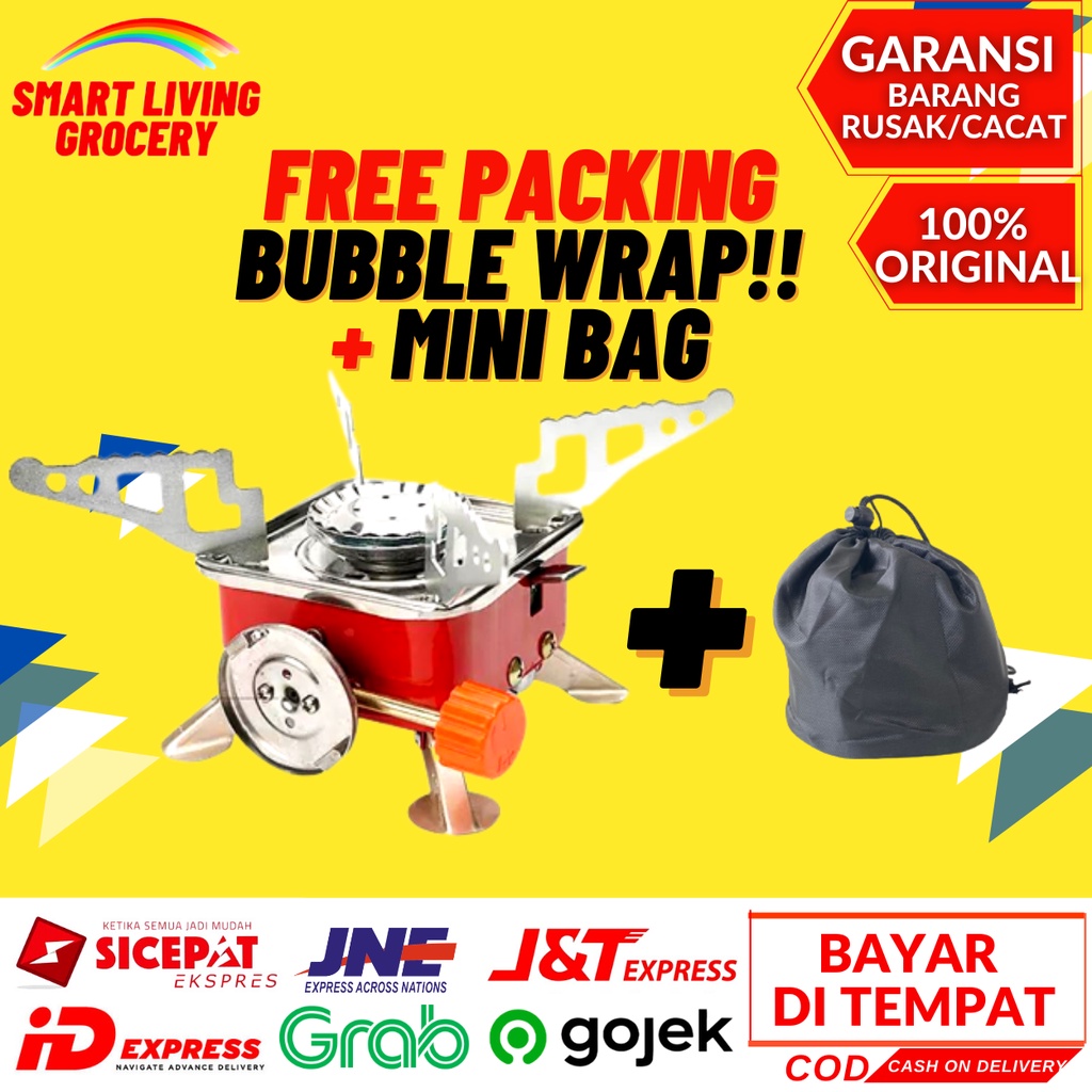 Jual Kompor Gas Butana Camping Mini Portable Gsf 3309 Panggangan Grill