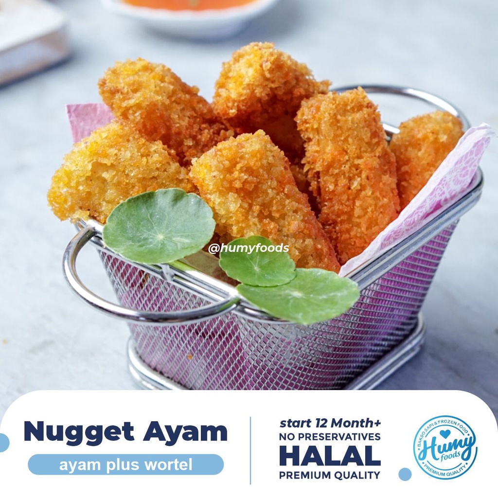 Jual NUGGET AYAM WORTEL MPASI HOMEMADE (+/-250gr) Tanpa pengawet ...