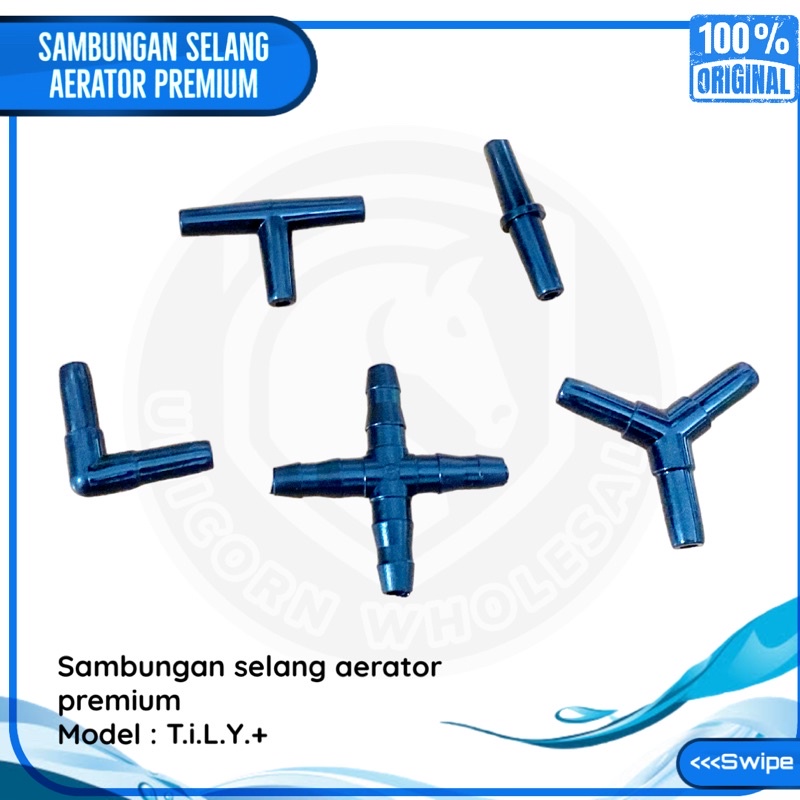 Jual KENI SAMBUNGAN SELANG AERATOR AERASI GELEMBUNG AQUARIUM AQUASCAPE ...