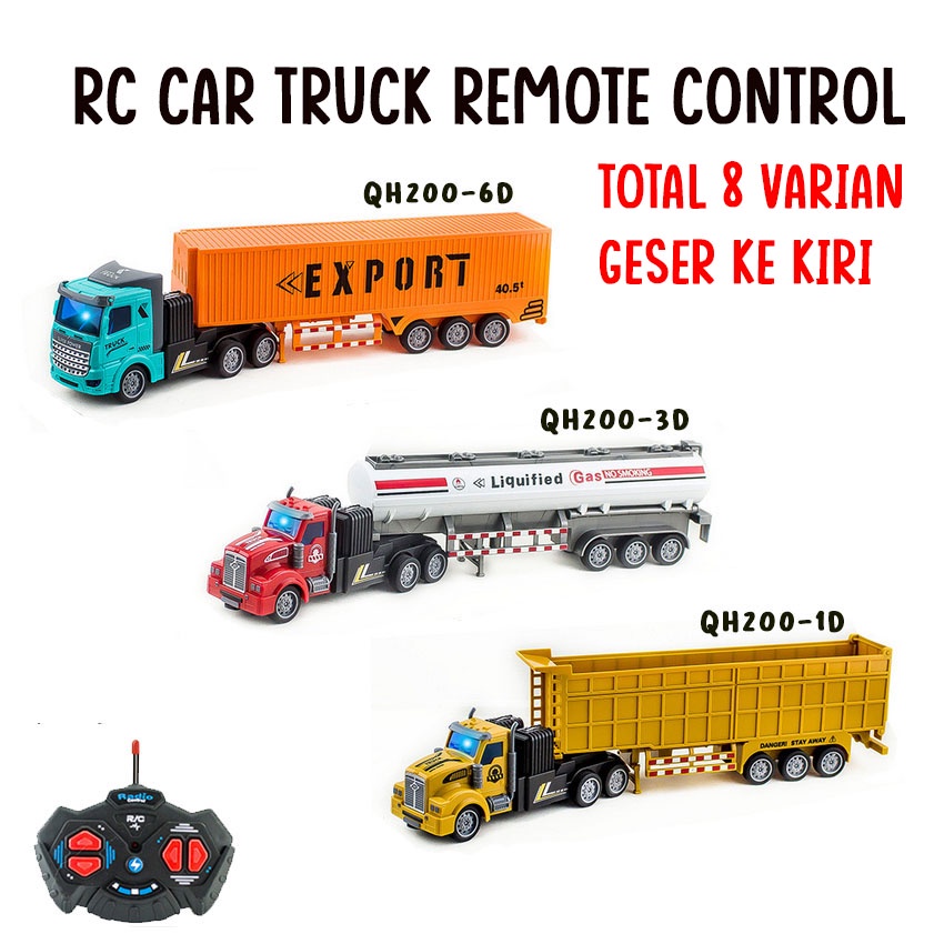 Jual RC Truck Remote Kontrol Mainan Anak Mobil Mobilan Remot Diecast ...