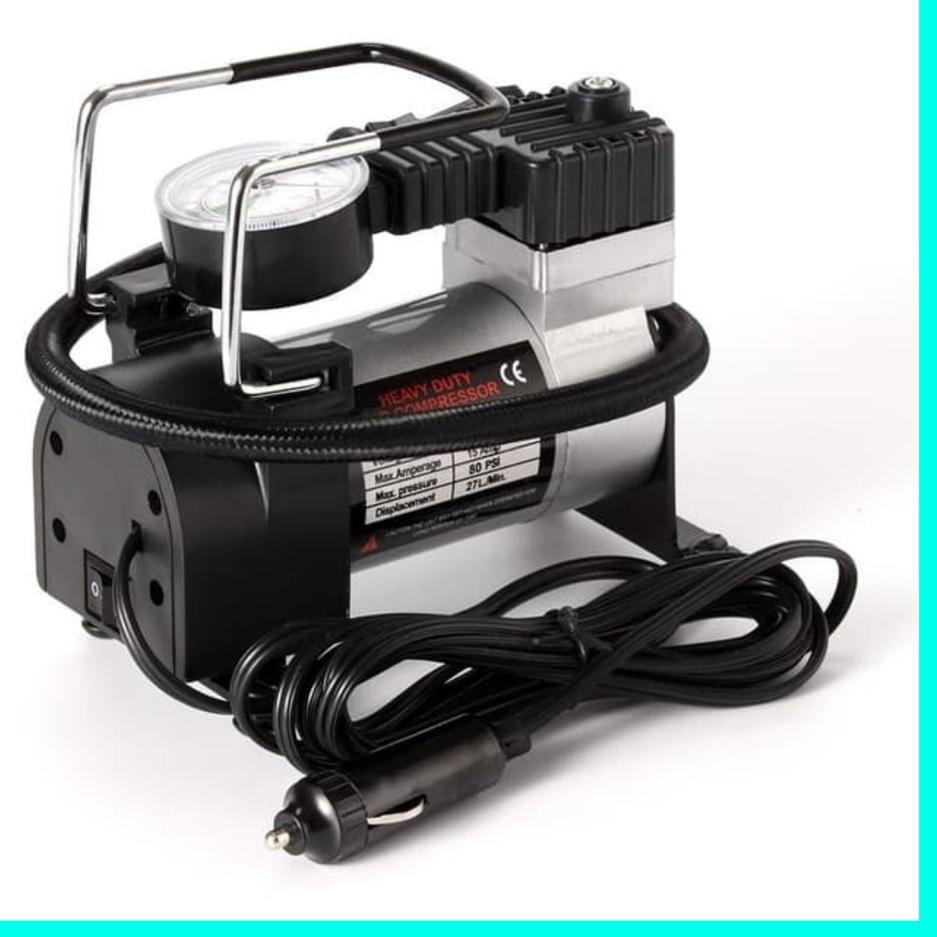 Jual Terkini--150PSI KOMPRESOR MINI LISTRIK ANGIN PORTABLE HEAVY DUTY ...