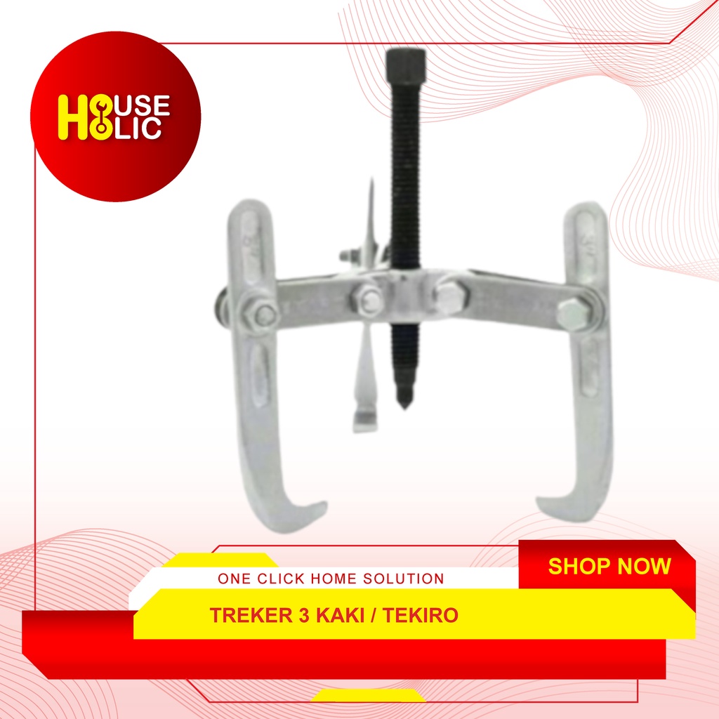 Jual TEKIRO Kunci Treker Tracker Bearing Puller Puler 3 Kaki 8" Inch ...