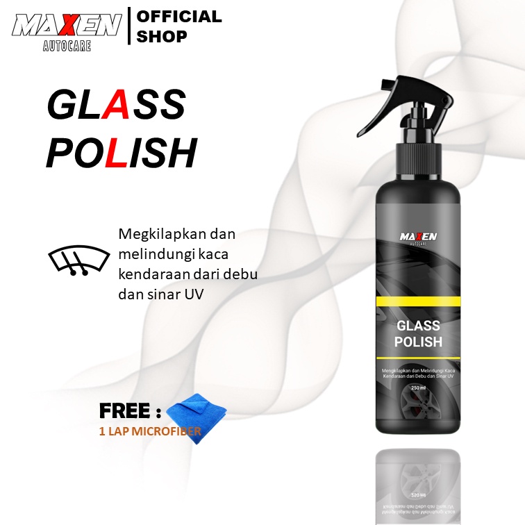 Jual MAXEN Glass Polish Coating Mengkilapkan Kaca Mobil Melindungi Dari ...