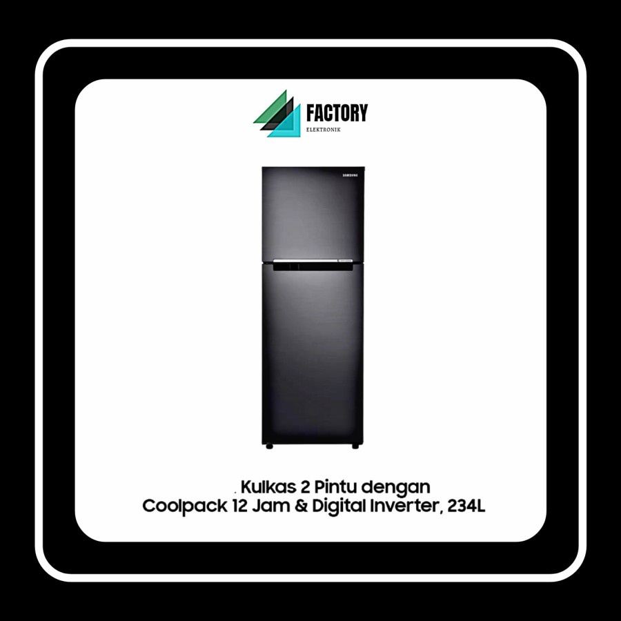 Jual SAMSUNG RT25FARBDB1 KULKAS 2 PINTU 255 L DIGITAL INVERTER RT25FAR | Shopee Indonesia