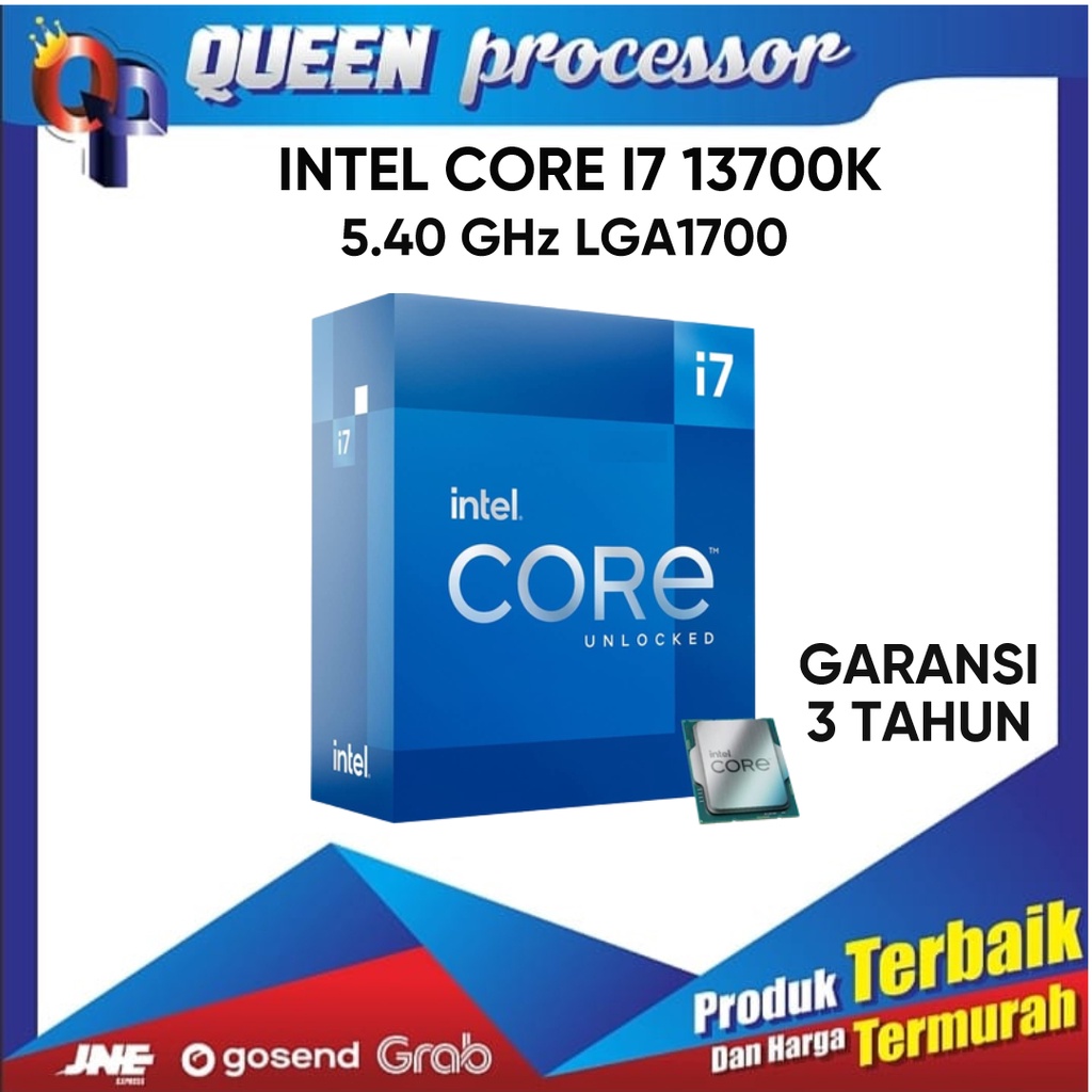 Jual PROCESSOR INTEL CORE I7 13700K BOX SOCKET LGA1700 5.40 GHz NEW ...