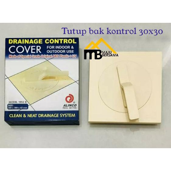 Jual TUTUP BAK KONTROL ALINCO 30x30 DRAINAGE CONTROL CREAM | Shopee ...
