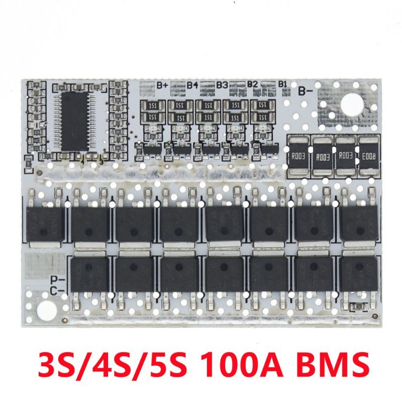 Jual BMS 3S 4S 5S 100A Charger Module Battery Management System ...