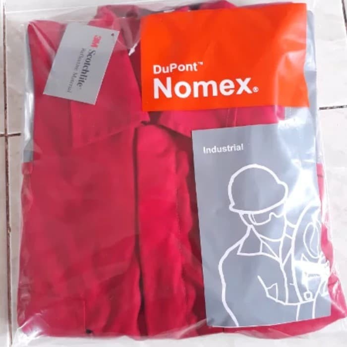Jual Wear Pack Wearpack Pemadam Coverall Anti Api Nomex Lll-A Merah ...