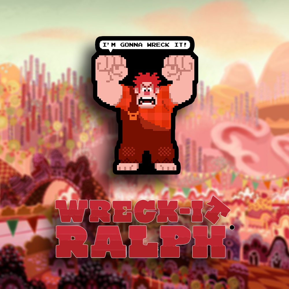 Jual Wreck It Ralph Stiker Set Movie Stickers | Shopee Indonesia