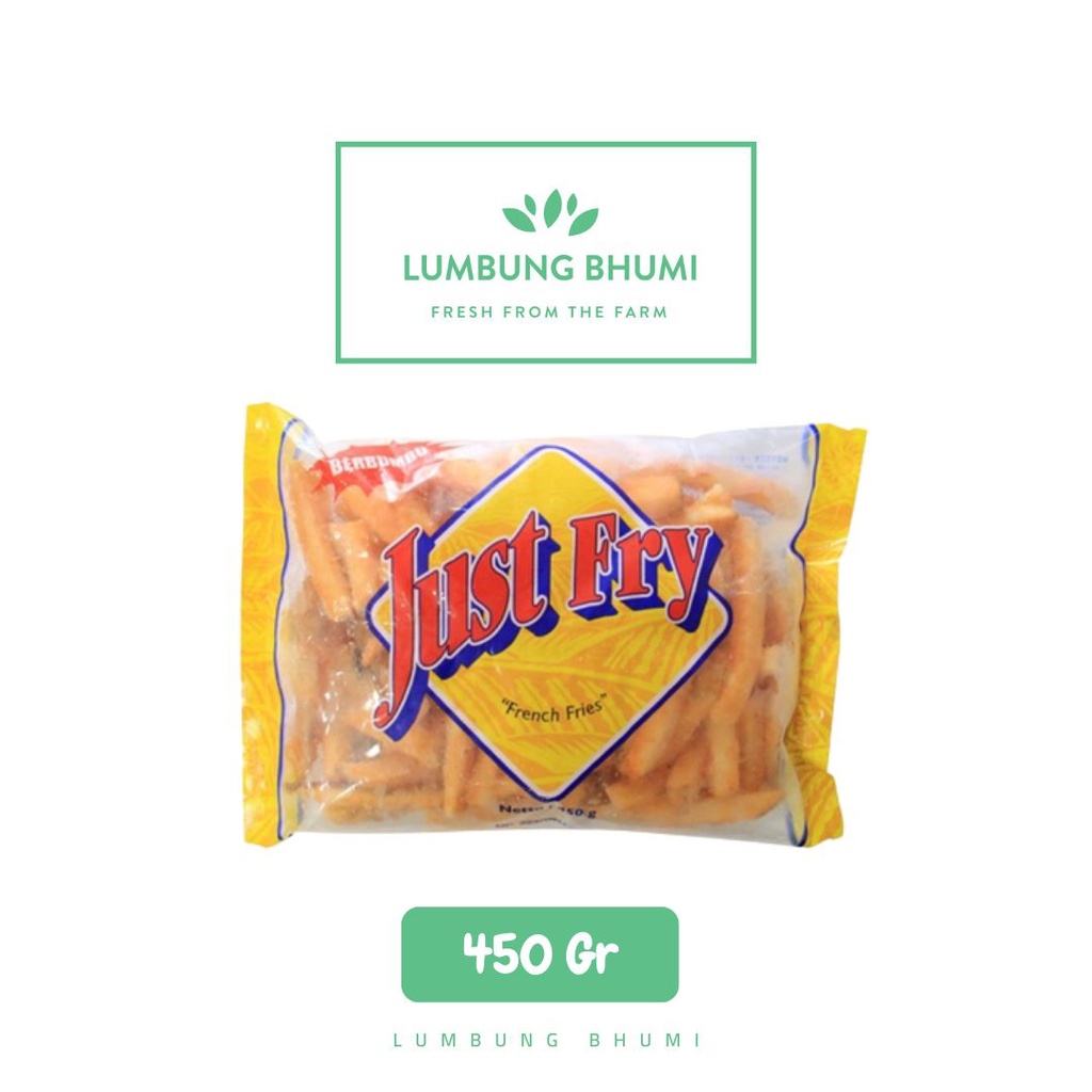 Jual Lumbung Bhumi - Just Fry Fries Berbumbu 450 Gr ( Frozen Food ...