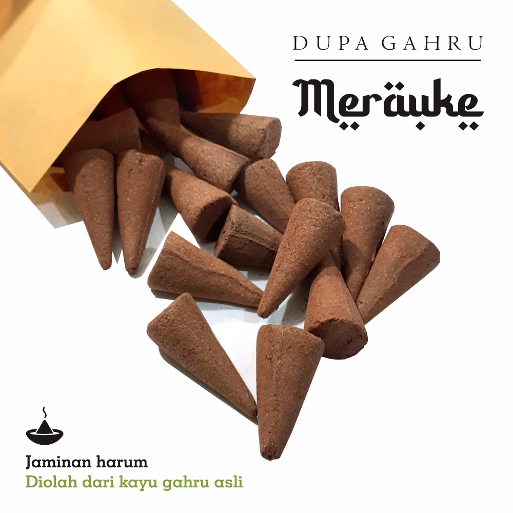 Jual Dupa Gahru Kerucut Aromaterapi Asli Merauke | Shopee Indonesia